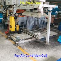 China Servo Control Fin Press Stamping Machine For Heat Exchanger aluminum Foils for sale