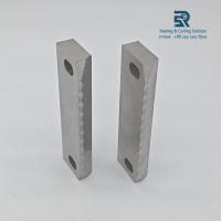 China Rippled Edge Trim Blade for Burr Oak Fin Die Tooling in Heat Exchanger Coil Making for sale