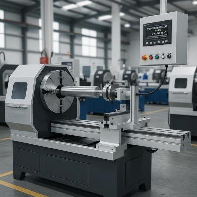 China Precision CNC Tube Cutting Machine with ±0.02mm Accuracy, Burnished Surface, and Touch Screen Controller for Metal Tube Processing for sale