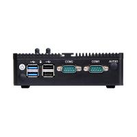 China Compt Embedded J6412 Fanless Mini Industrial PC with 2 Network Port for sale