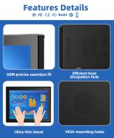 China 19 Inch Industrial Monitor Computer 250cd/m2 Brightness for Shopping Mall for sale