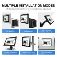 China 10.1 Inch Industrial Touch Screen Monitor RTD2281 250-1000cd/m2 LCD Display for POS Terminal for sale