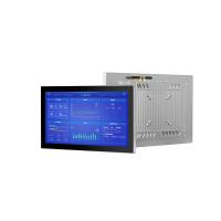 China Compt 23.8 Inch 12V Industrial Touch Panel PC for CNC Control Machine 1000cd/m2 for sale