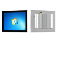 China 13.3 Inch Windows Touch Industrial Monitor Computer for Outdoor High Humidity Areas 250cd/m2 for sale