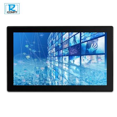 China Compt 27 Inch Mini Windows Computer Touchscreen Industrial PC Box Medical Panel PC J1900 4GB RAM 64GB ROM for sale
