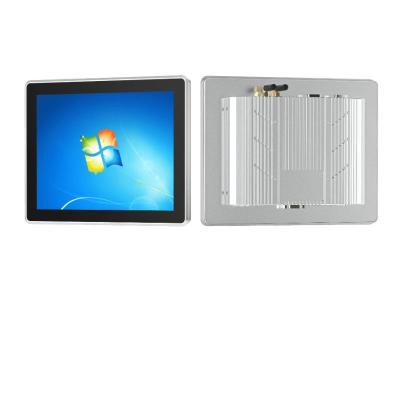 China 10.4 Inch Embedded Panel PC Industrial All in One Computer J1900 J4125 4GB RAM 64GB SSD for sale