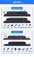 China Fanless Embedded J1900/J6412 Industrial Non-Touch All in One PC with Linux/Win 10/11 for sale