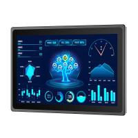 China 23.8 Inch Industrial Panel PC Intel N100 8GB RAM 128GB SSD for Automated Production Line for sale