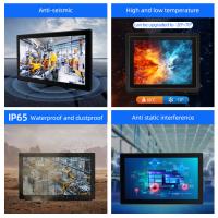 China COMPT Custom 13.3 Inch Industrial Touchscreen Monitor IP65 Waterproof 250cd/m2 Brightness Panel Mount for sale