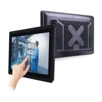 China 23.8 Inch Industrial Panel PC 800 Nits Waterproof High Brightness Embedded Windows 10 VESA Mount Touchscreen for sale