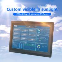 China Custom IP65 Aluminum Alloy 17.3 Inch Industrial Panel PC N95 N97 N100 J6412 Windows Embedded Capacitive Touch Fanless Panel for sale