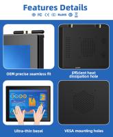 China IP65 Waterproof 10-Point Projective Capacitive Touch Screen All-in-One Customized Inch Embedded Fanless Industrial Panel PC Wide for sale
