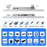China Custom IP65 Waterproof All-In-One Industrial Panel PC Touch Screen Card Reader Multi-Inch Wall Industrial Computer Accessory for sale