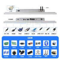 China Factory OEM 10.1 Inch All-In-One Fanless IP65 Waterproof Android Touchscreen Industrial Panel PC for MES for sale