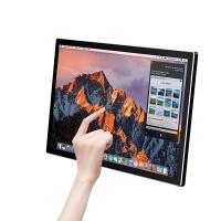 China Custom Fanless 7-28 Inch Industrial Touchscreen Monitor Sunlight Readable Anti-Glare Anti-UV Serial Interface for sale