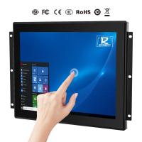 China Custom 15.6 Inch 12.1 Inch Open Frame Touch Screen Industrial Monitor Embedded Dustproof Full Lamination Serial Interface for sale