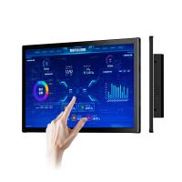 China Custom 10.1 15 17 Inch 16:10 TFT LCD Touchscreen Industrial Panel PC Monitor VGA DVI for sale