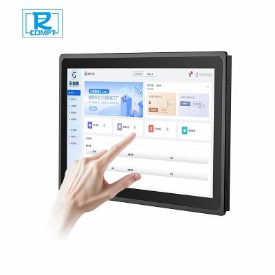 China Custom Embedded Capacitive Touch Panel Industrial PC Monitor 15 to 21.5 Inch Fanless Sunlight Readable for sale