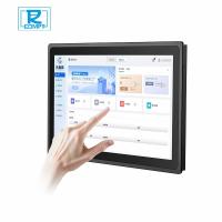 China Custom Embedded Capacitive Touch Panel Industrial PC Monitor 15 to 21.5 Inch Fanless Sunlight Readable for sale