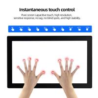 China 8 Inch Open Frame Industrial Touch Screen Monitor 60Hz DC 12V VGA HD-MI Desktop for sale