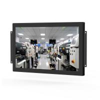 China COMPT 8 Inch IP65 Front Panel Mount Touch Screen TFT LCD Monitor USB VGA Speaker 250cd/m2 for sale