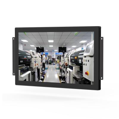 China COMPT 8 Inch IP65 Front Panel Mount Touch Screen TFT LCD Monitor USB VGA Speaker 250cd/m2 for sale