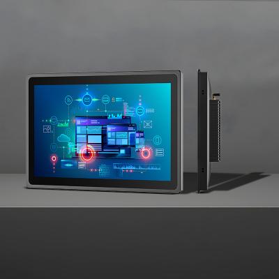 China RCOMPT Fanless J4125 Industrial Panel PC 15.6 18.5 21.5 Inch Touch Screen Linux Windows for sale