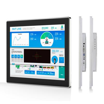 China Custom 15.6 Inch Industrial Touchscreen Monitor Android AIO LCD 15 Inch Display Computer for sale