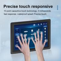 China 17 Inch Industrial Capacitive Touch Monitor 32 Wall Mount Vertical Screen 55 for sale