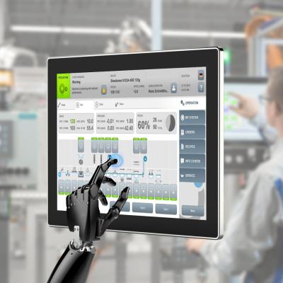 China Custom Size 19-55 Inch Industrial Touch LCD Monitor LED Display 250-1000cd/m2 for sale