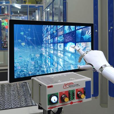 China Custom Industrial Capacitive Touch Screen Monitor 10.1-32 Inch HD HDMI IPS LCD Rugged Panel Display with USB DVI for sale