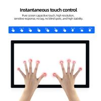 China Custom Industrial Capacitive Touch Screen Monitor 10.1-32 Inch HD HDMI IPS LCD Rugged Panel Display with USB DVI for sale