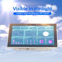 China OEM Industrial Touch Screen Monitor 7 to 32 Inch Shockproof Design Quick Response LED LCD Display for sale