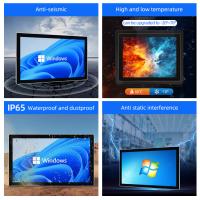 China Custom Full Lamination VESA Hole Mount LCD Touch Screen Industrial Monitor 75mm 100mm for sale