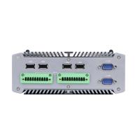 China Fanless Industrial Mini PC J4125 Quad Core 4GB RAM 64GB SSD Dual LAN for sale