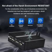 China Industrial Fanless Mini PC Intel Celeron J1900 2GB RAM 32GB SSD Win7 Win10 Linux -20 to 70C for sale