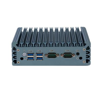 China Industrial Mini PC N100 Fanless Intel Core i7 Linux IPC 8GB RAM 256GB SSD for sale
