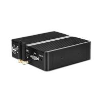 China Fanless Industrial Mini PC Intel Core i5 i7 Firewall Computer Support Win7 10 Linux for sale