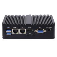 China Embedded Mini Server PC Stick Intel Core J1900 Industrial Computer Fanless 2G-16G RAM 32G-512G SSD Win7/Win10/Linux Expandable for sale