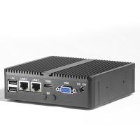 China Fanless Mini Industrial PC All-in-One Quad Core Intel Core I5 9-36V DDR3 RAM SSD Storage for sale