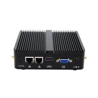 China Customizable Mini Industrial PC Fanless Computer Intel Core i5 178x130x55mm Ubuntu Win 10 11 for sale