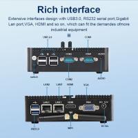 China Industrial Mini PC with 8USB 2* DDR4 2LAN HD510 6COM Controls Intel Core Quad Processor Suitable for Industrial Applications for sale