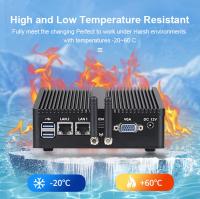 China Fanless Mini PC J1900 Quad Core 2 Ethernet 6 RS232 4 Display Ports Industrial Computer for sale