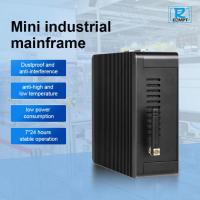China Fanless Mini PC J1900 Quad Core 2 Ethernet 6 RS232 4 Display Ports Industrial Computer for sale