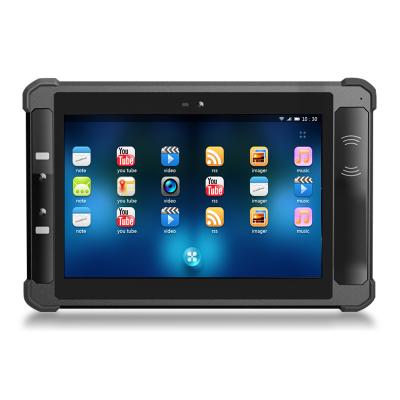 China 8 Inch Rugged POS Tablet with WiFi Camera Intel Processor Industrial Handheld Computer NFC Terminal for sale