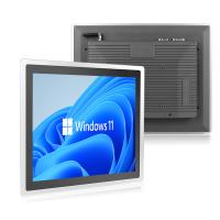 China COMPT 10.4 Inch Industrial LCD Monitor 1024x768 350cd/m2 DVI VGA Touch Screen Black for Factory Automation for sale
