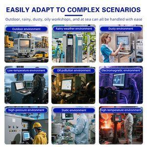 China 12.1 Inch Touch Vehicle Mounted Display Control Screen CCTV Monitor DC 9V-36V for sale