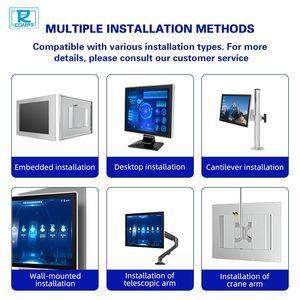 China 10.1 Inch Industrial Android Touch Screen Monitor DC 9V 36V Wide Voltage Panel PC for sale