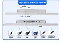 China Compt 7 Inch Non-Touch Industrial Monitor with CF Card Port for Windows 10 for sale