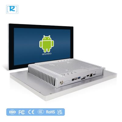 China Compt 23.8 Inch 12V Android Industrial Touch Panel PC for CNC Control Machine for sale